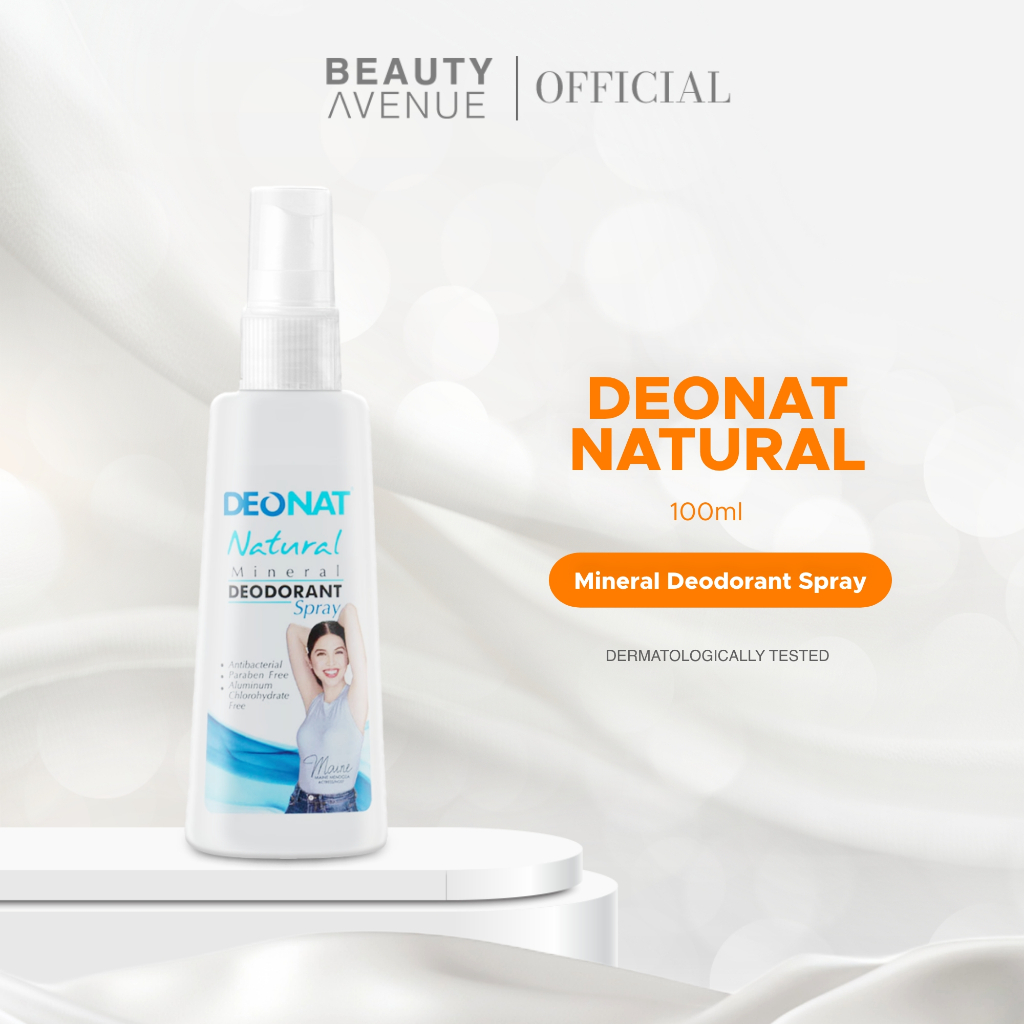 Deonat Natural Deodorant Spray 100mL | Shopee Philippines
