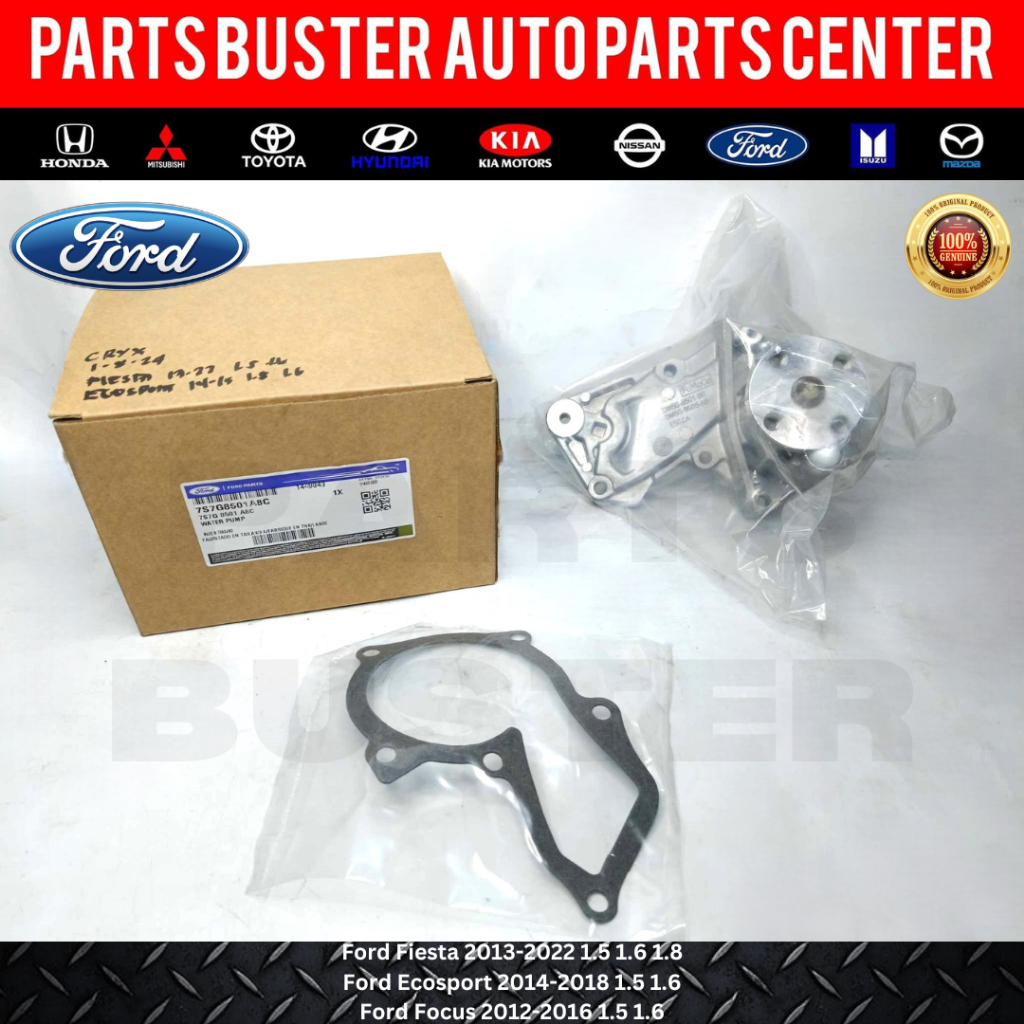 Genuine Water Pump for Ford Fiesta 2013-2022, Ecosport 2014-2018, Focus ...