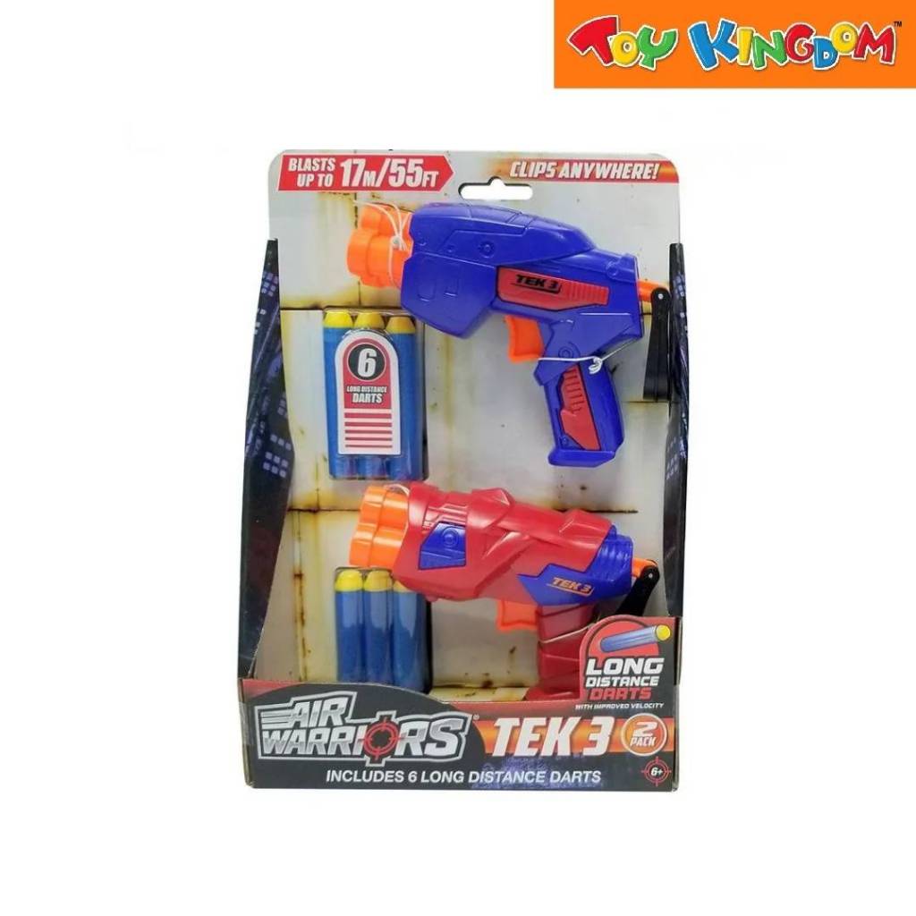 Buzz Bee Air Warriors TEK 3 2 Pack Blaster | Shopee Philippines