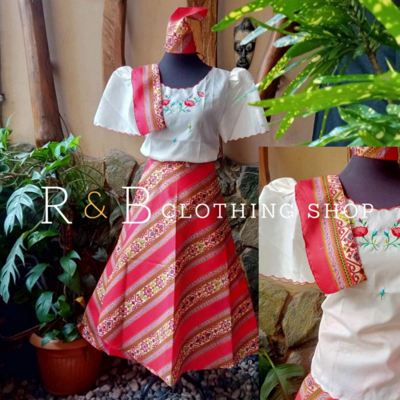 Adult Baro T Saya Kimona Ternofilipiniana Shopee Philippines