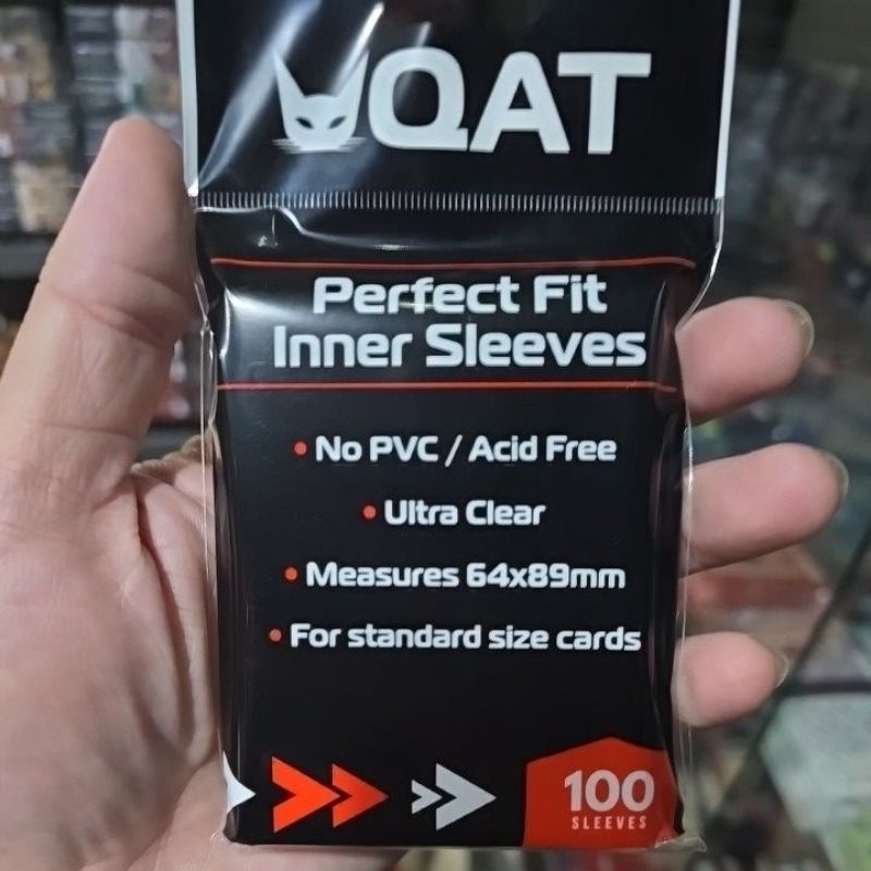 SEALED QAT PERFECT FIT 100 PCS MTG AND POKEMON SIZE | Shopee Philippines