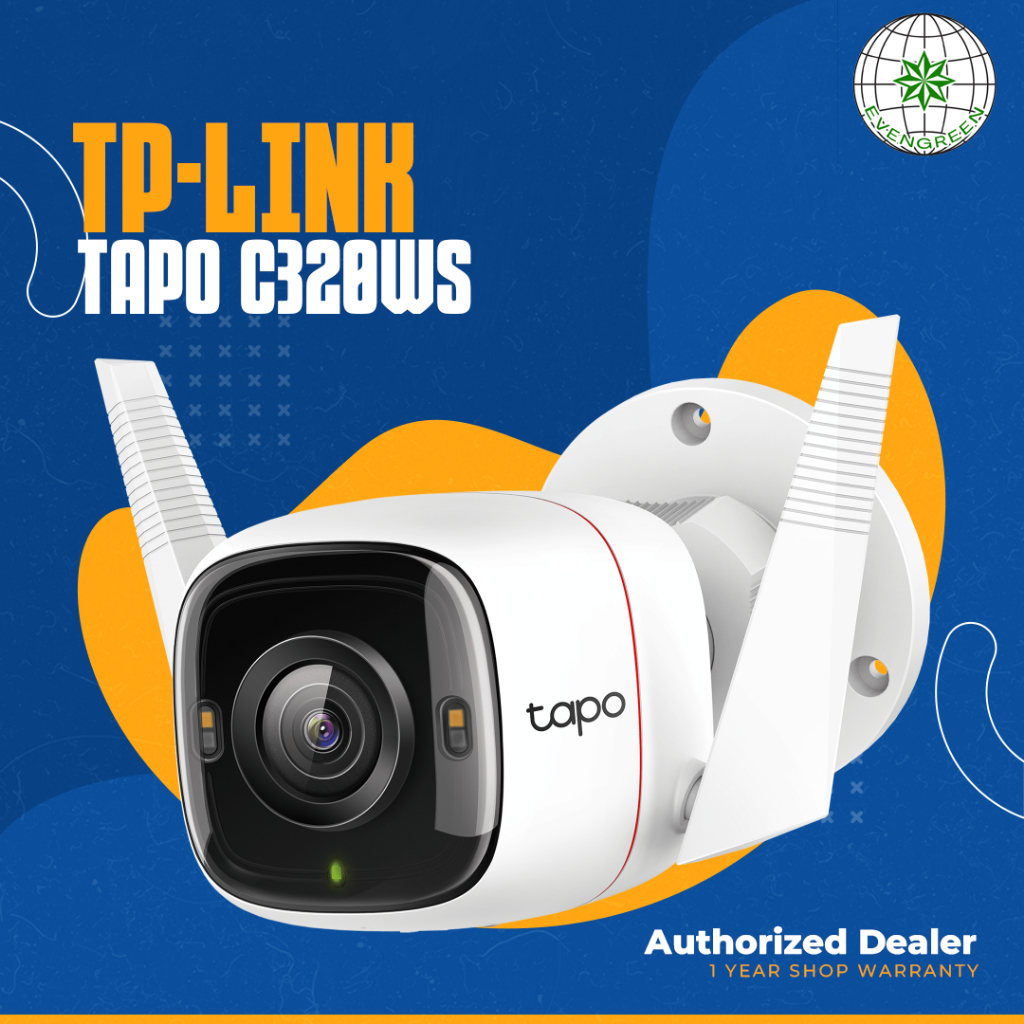 TP-Link Tapo C320WS 4MP Starlight Bullet Home Security Wi-Fi Camera ...