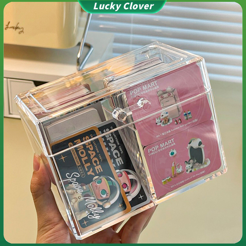 Photocard Display Box Game Card Storage Box Transparent Acrylic Box ...