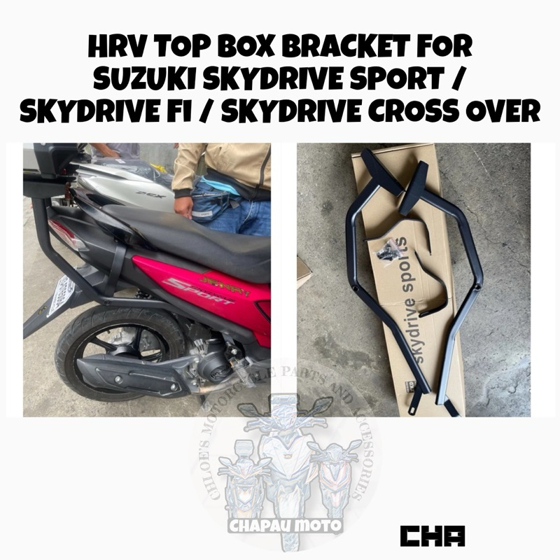 HRV TOP BOX BRACKET FOR SUZUKI SKYDRIVE SPORT / SKYDRIVE Fi / SKYDRIVE ...