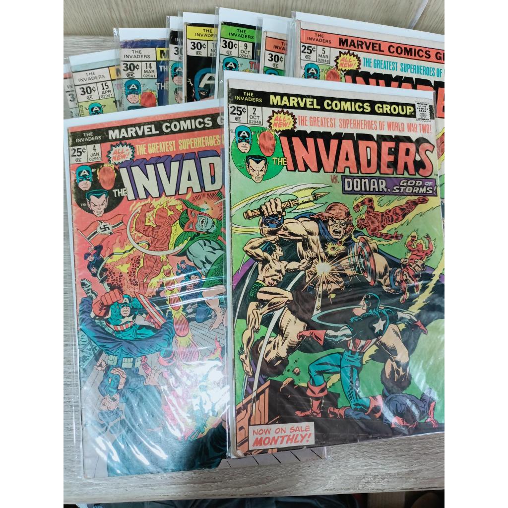 Invaders (Marvel comics 1975 to 1979) - price per piece | Shopee ...