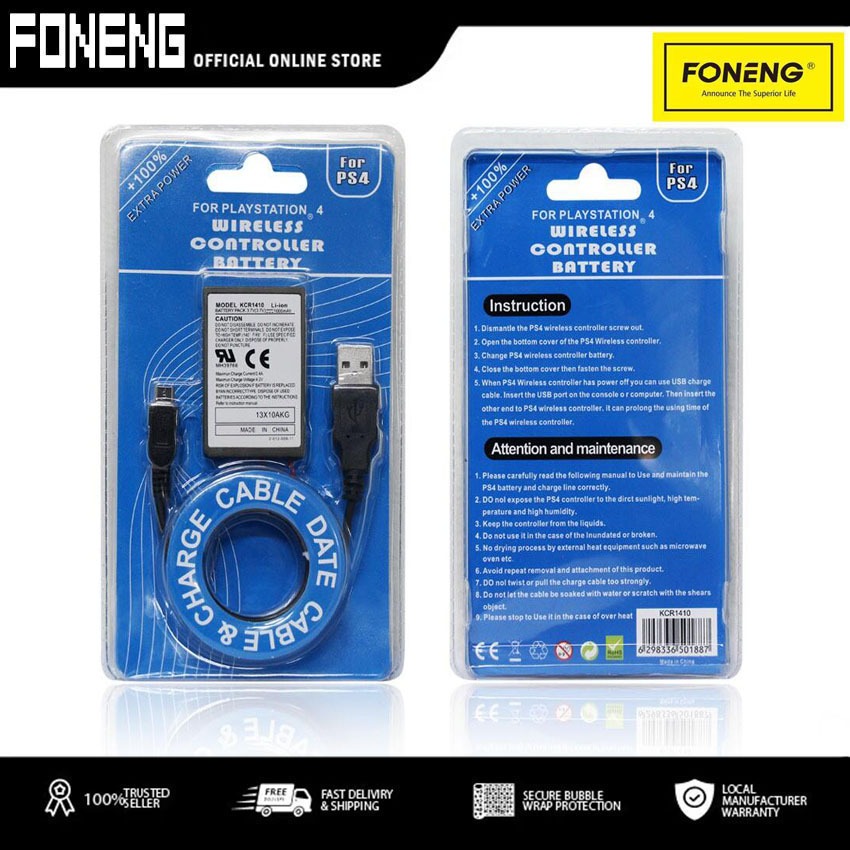 PS4 PS4 Pro V1 V2 Version 2 Version 1 Wireless Controller Battery ...