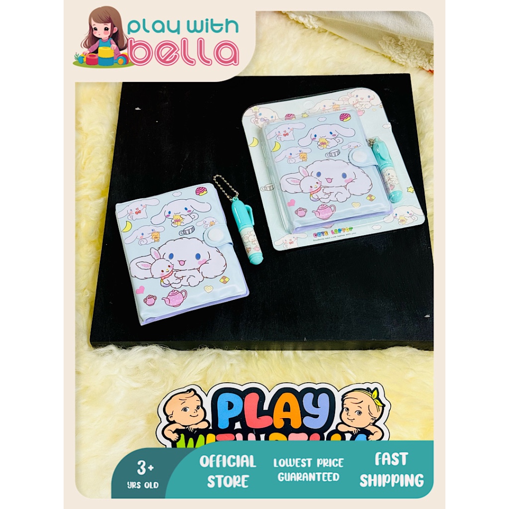 Notebook Mini Portable Ledger for Kids Cinamoroll Hangyodon Kuromi ...