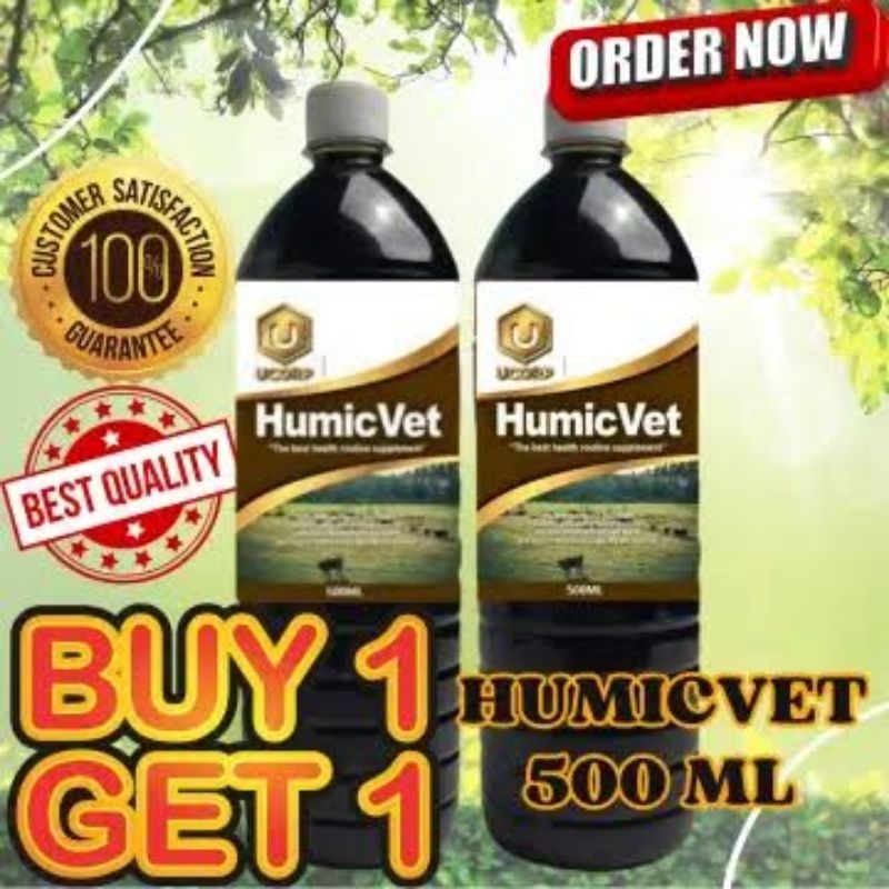 Humicvet 1 Liter Liquid Supplement for All Pets Appetite and Immunity ...