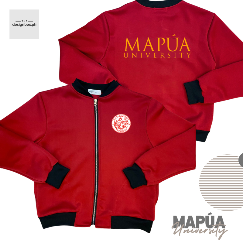 MAPUA Bomber Jacket UNISEX | Shopee Philippines