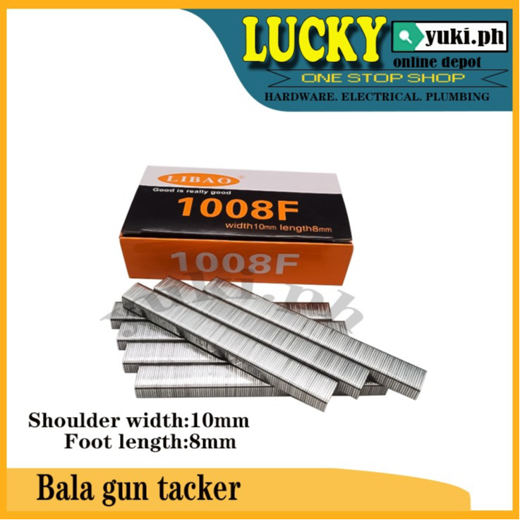 HD Gun Tacker Staple Wire 1008F ( Sold per Box ) | Shopee Philippines