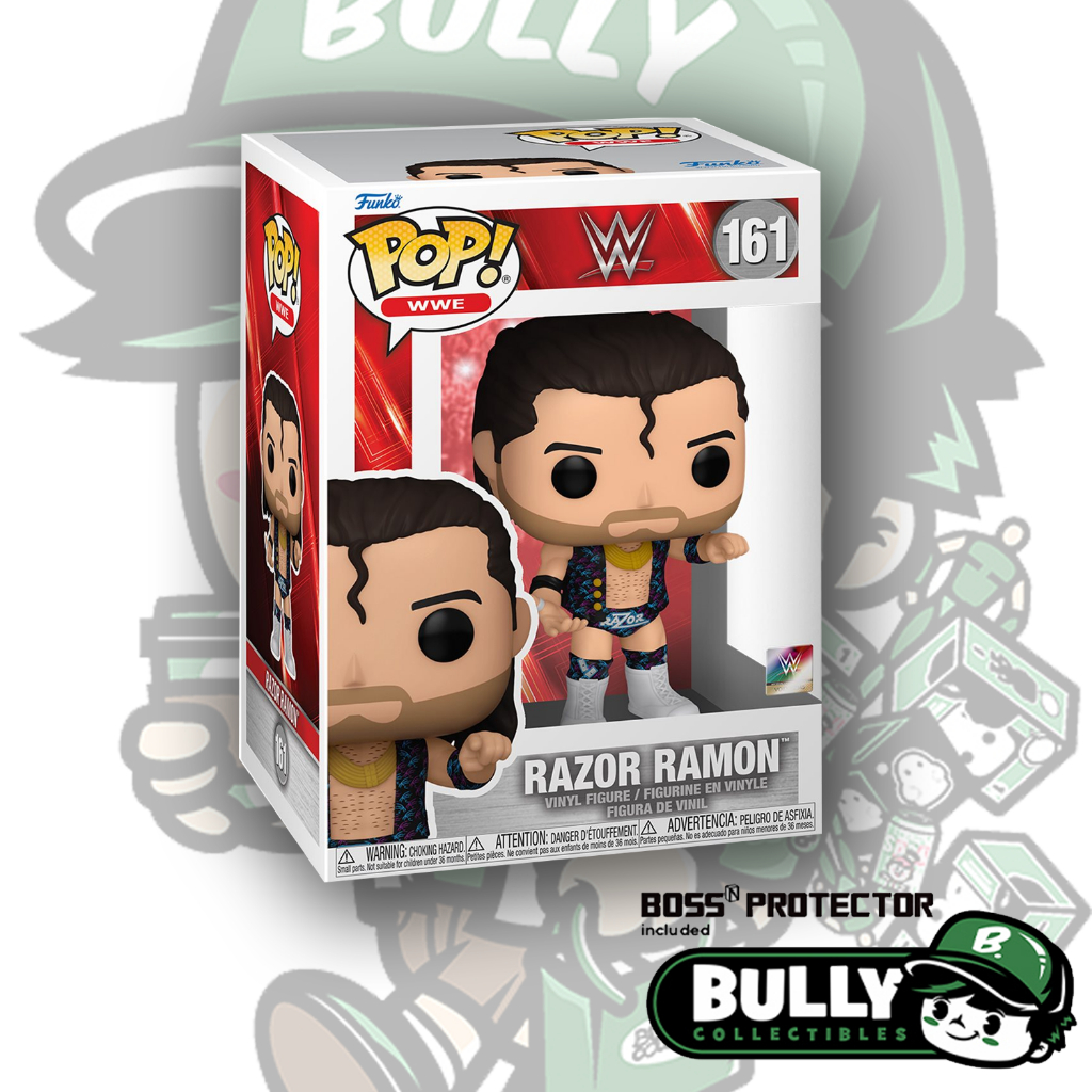 Funko POP! WWE: Razor Ramon 161 With Boss Protector | Shopee Philippines