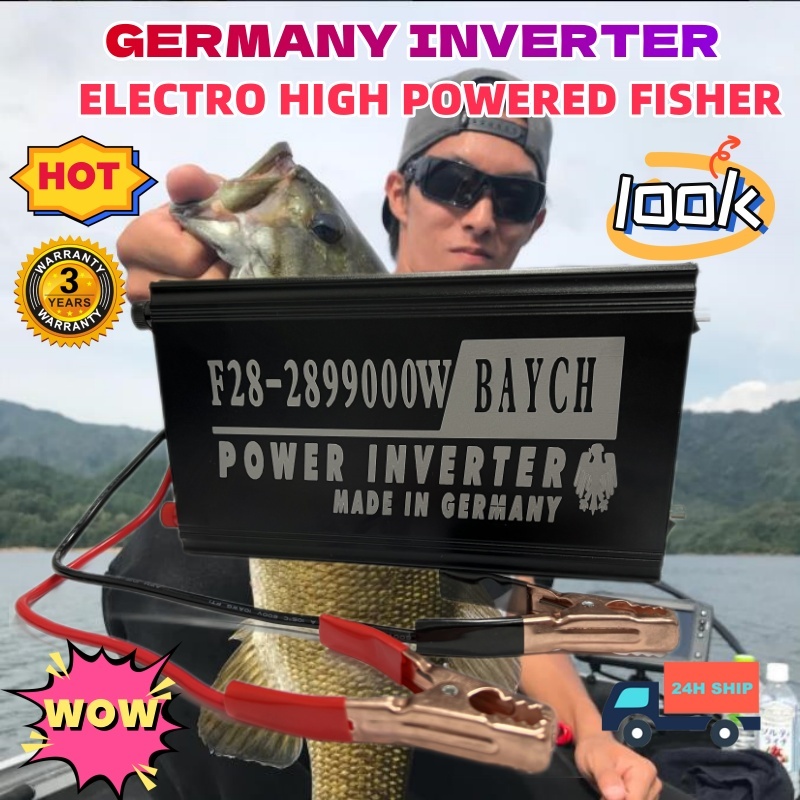 shocker Germany electric inverter for fishing High Powered Fisher ...