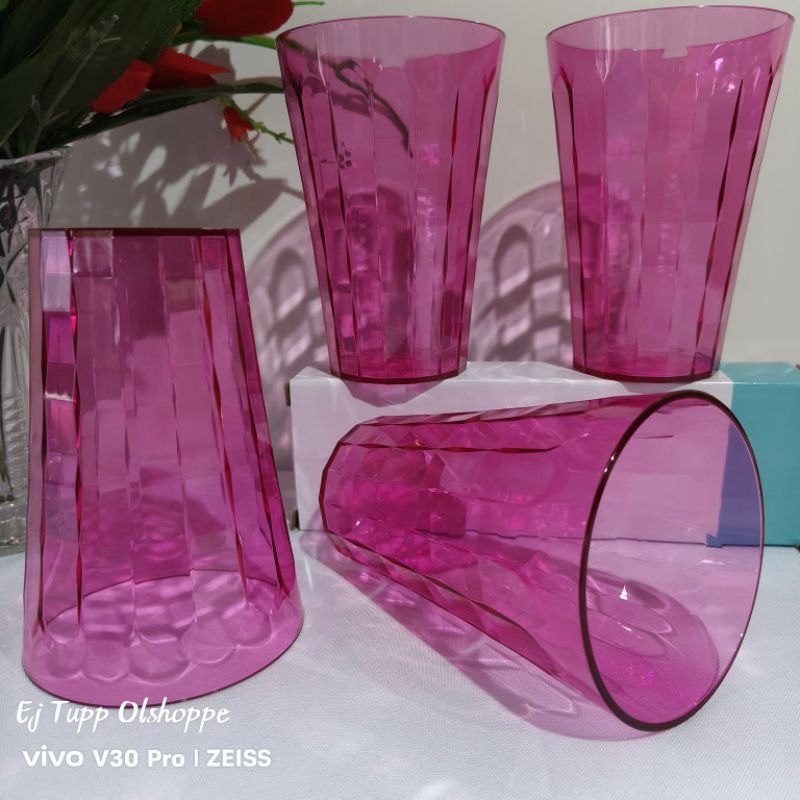 Tupperware 4pcs Prism Tumbler 475ml | Shopee Philippines