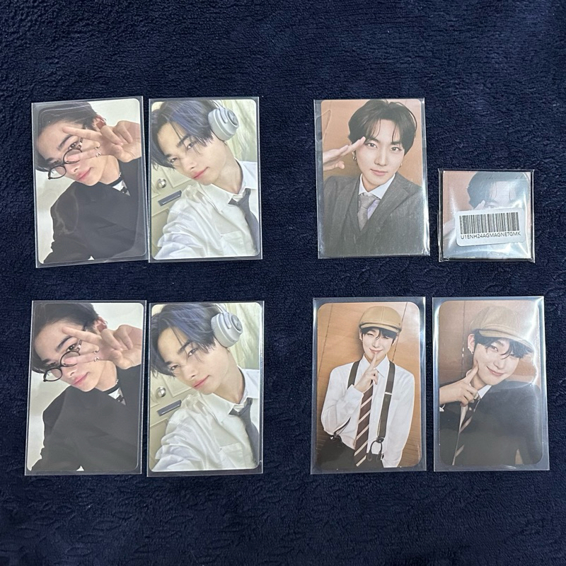 ENHYPEN PHOTOCARDS | dicon ni-ki, memorabilia weverse pob jungwon ...