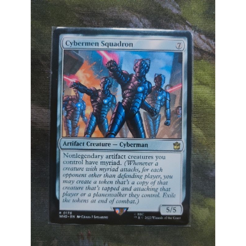 MTG - Cybermen Squadron - WHO | Shopee Philippines