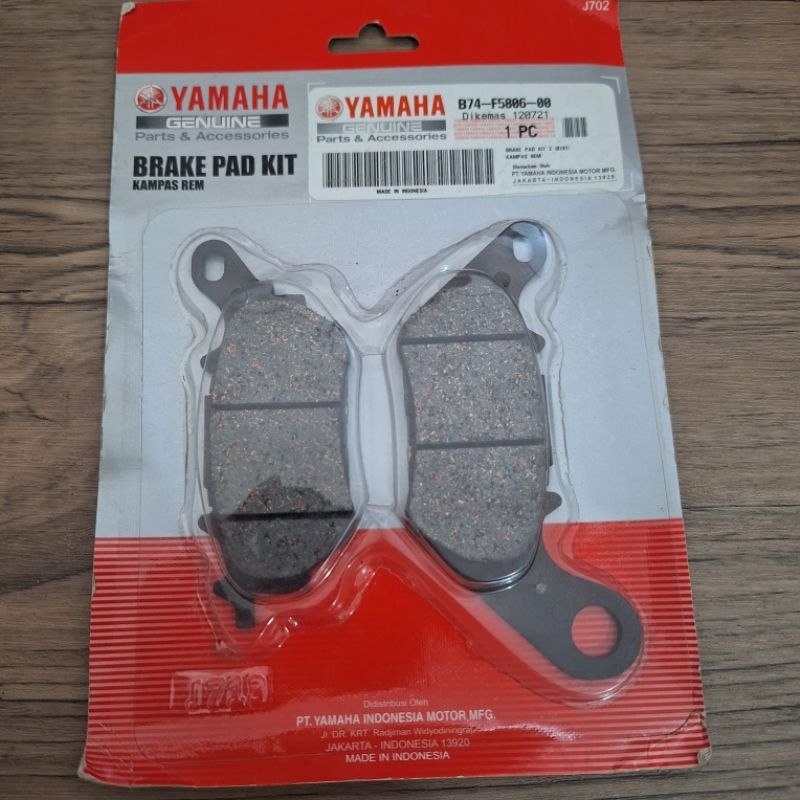 BRAKE PAD YAMAHA XMAX 300 REAR (GENUINE) | Shopee Philippines