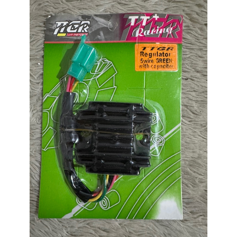 TTGR REGULATOR 5WIRE GREEN WITH CAPACITOR | Shopee Philippines