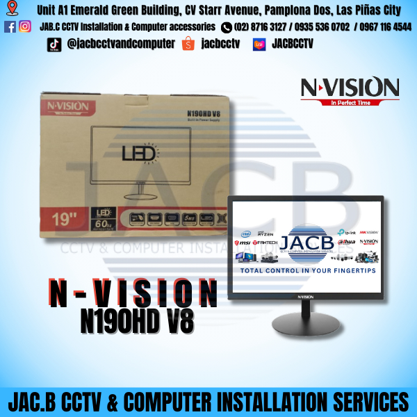 NVISION ND190HD V8 19" (BLACK) | Shopee Philippines