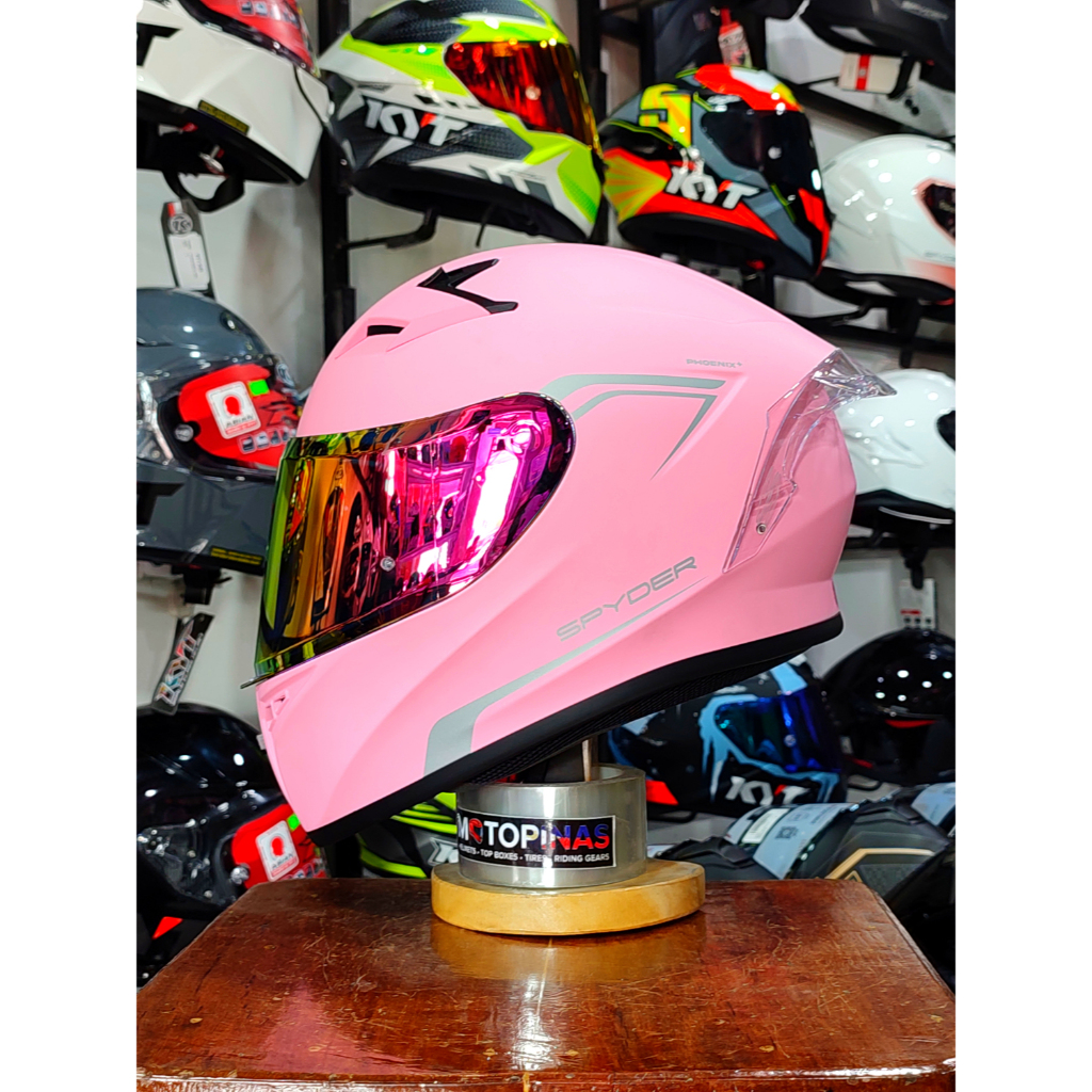 SPYDER Phoenix Fullface Single Visor Helmet | Shopee Philippines