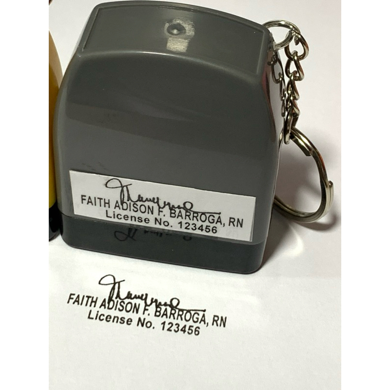 FREE NAME HA 1333 BIG PASTEL STAMP | Shopee Philippines