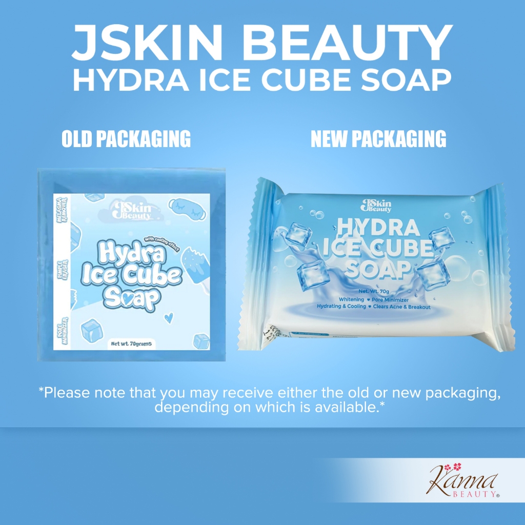 JSKIN Beauty Hydra Ice Cube Soap 70g, Bar Soap, Pimple Eraser ...