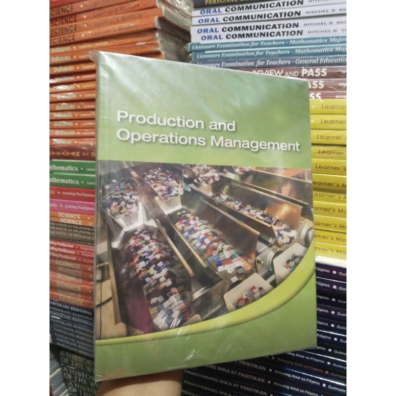PRODUCTION AND OPERATION MANAGEMENT ( BRAND NEW ) | Shopee Philippines