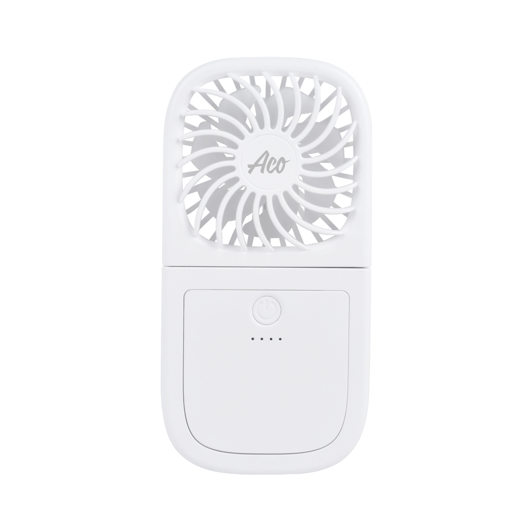 ACO Multipurpose Handheld Mini Fan White ACOSMHFM153W | Shopee Philippines