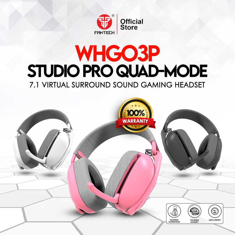Fantech Headset STUDIO PRO WHG03 7.1 Surround Sound Gaming Headphones ...