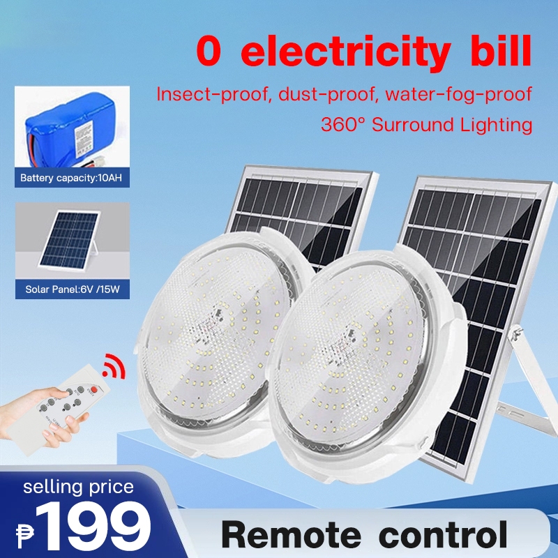 Solar Lights Home Indoor Ceiling Lights LED Pendant Lights Balcony ...