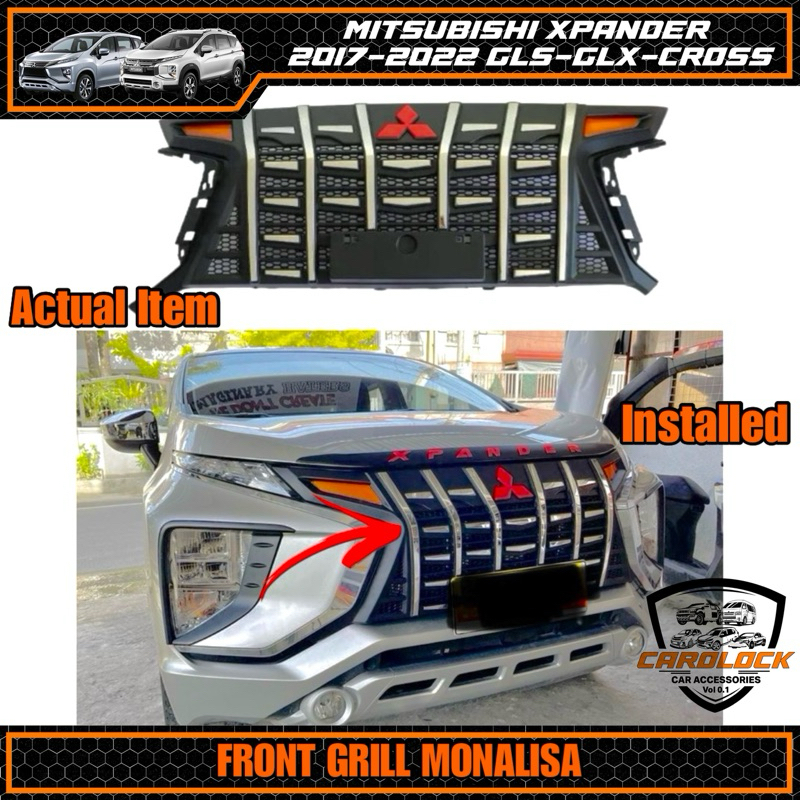 Mitsubishi Xpander GLS GLX Cross 2017 - 2022 Front Grill Monalisa ...