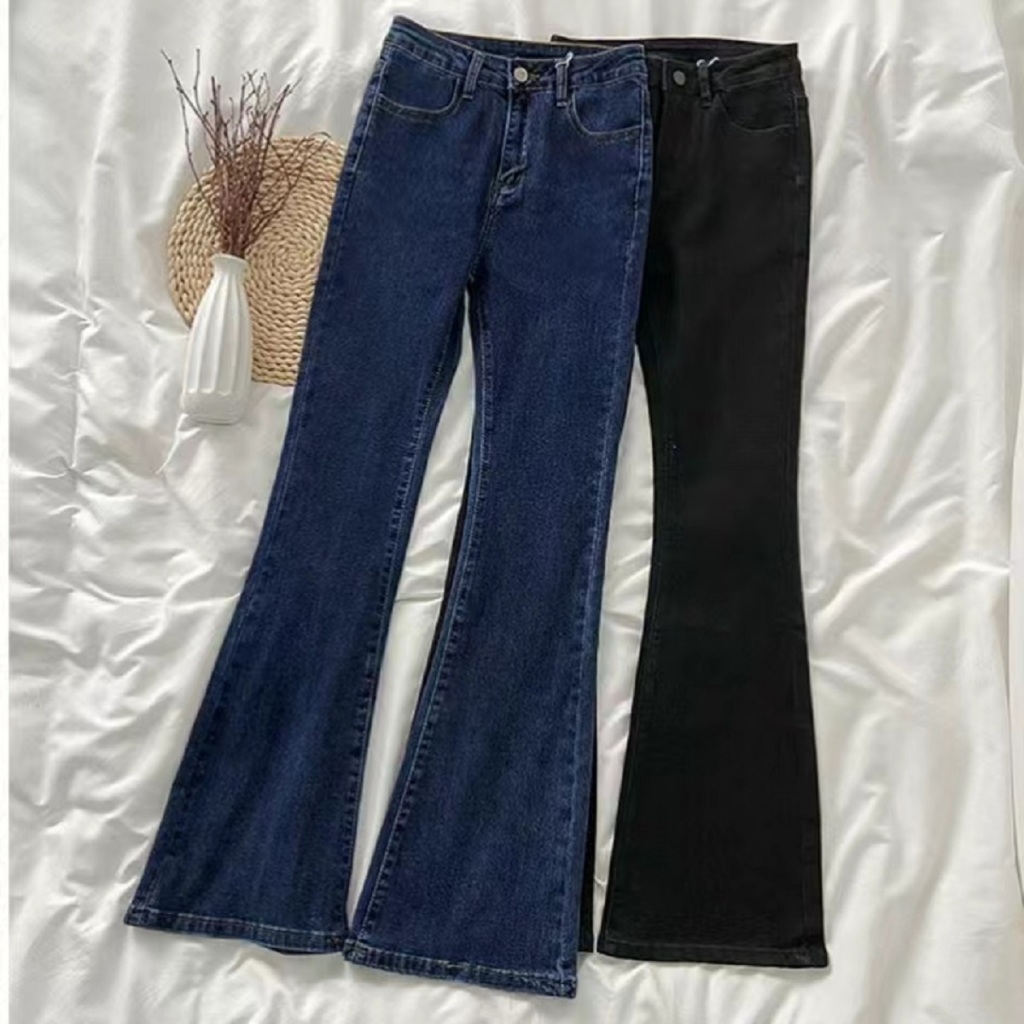 Flare Pants for Women High Waist Wide Leg Flared Pants High Waist Boot ...