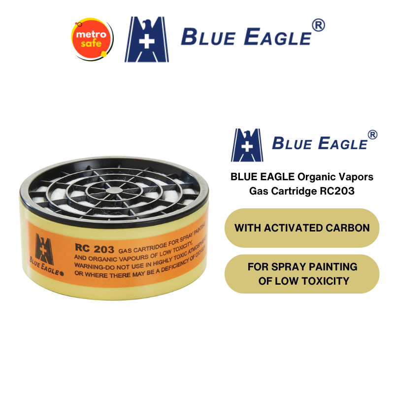 BLUE EAGLE Organic Gases Particle Respirator Cartridge RC203 Compatible ...