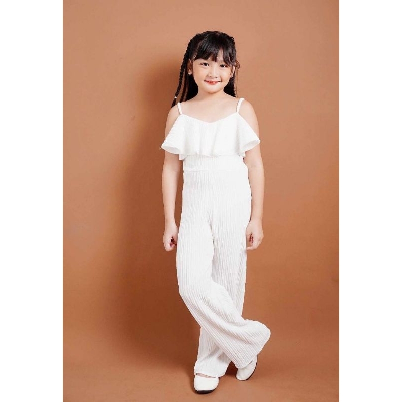 ROSIE V LINE RUFFLE STRING JUMPSUIT BY:HOUSEOFFASHIONS | Shopee Philippines