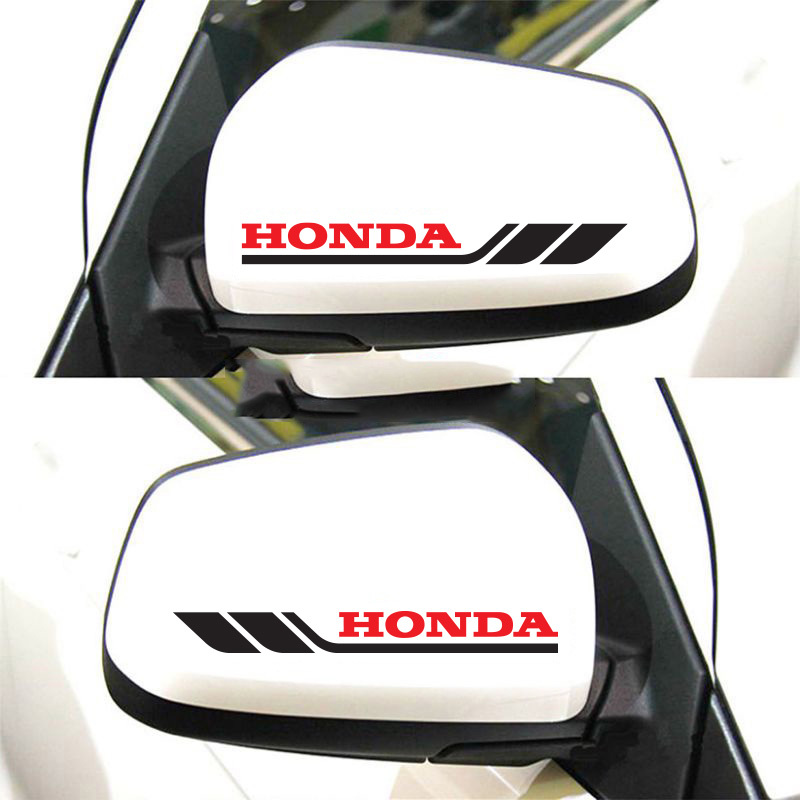 Side Mirror Stickers for Honda Civic City | Cut-out | Shopee Philippines