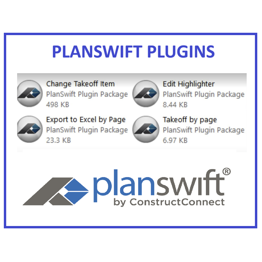 Planswift Pro Plugins Packages | Change item Type | Export to Excel ...