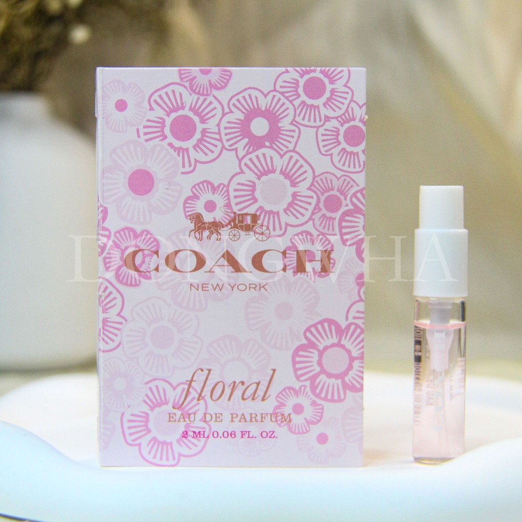 Perfume Sample Coach Floral Eau The Parfum , 2018 Mini Fragrance For ...