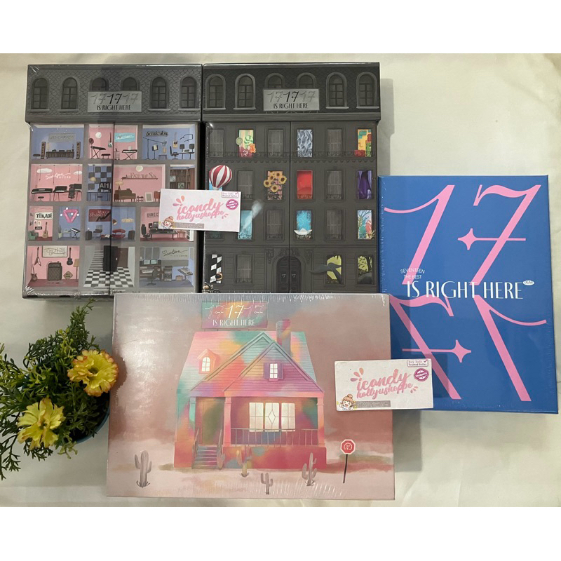 Seventeen 17 IS RIGHT HERE Standard / Dear Ver / Deluxe W/ WEVERSE POB | Shopee Philippines