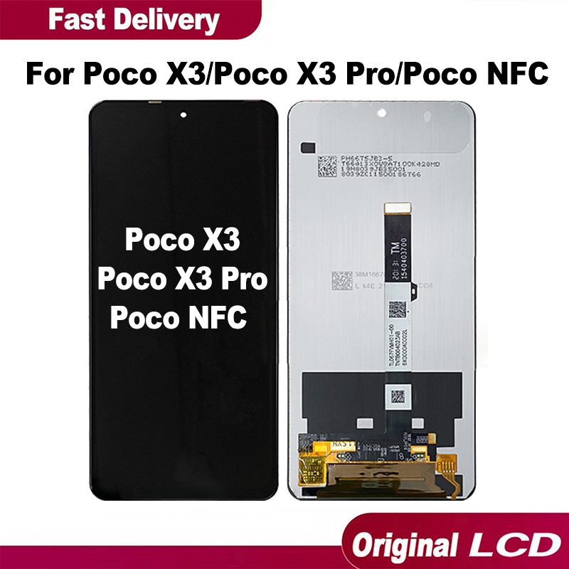 Xiaomi Poco X3 X3 Pro X3 NFC LCD Display Touch Screen Replacement ...