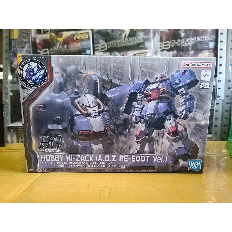 GUNDAM SIDE F HGUC HOBBY HI ZACK (A.O.Z REBOOT VER.) | Shopee Philippines