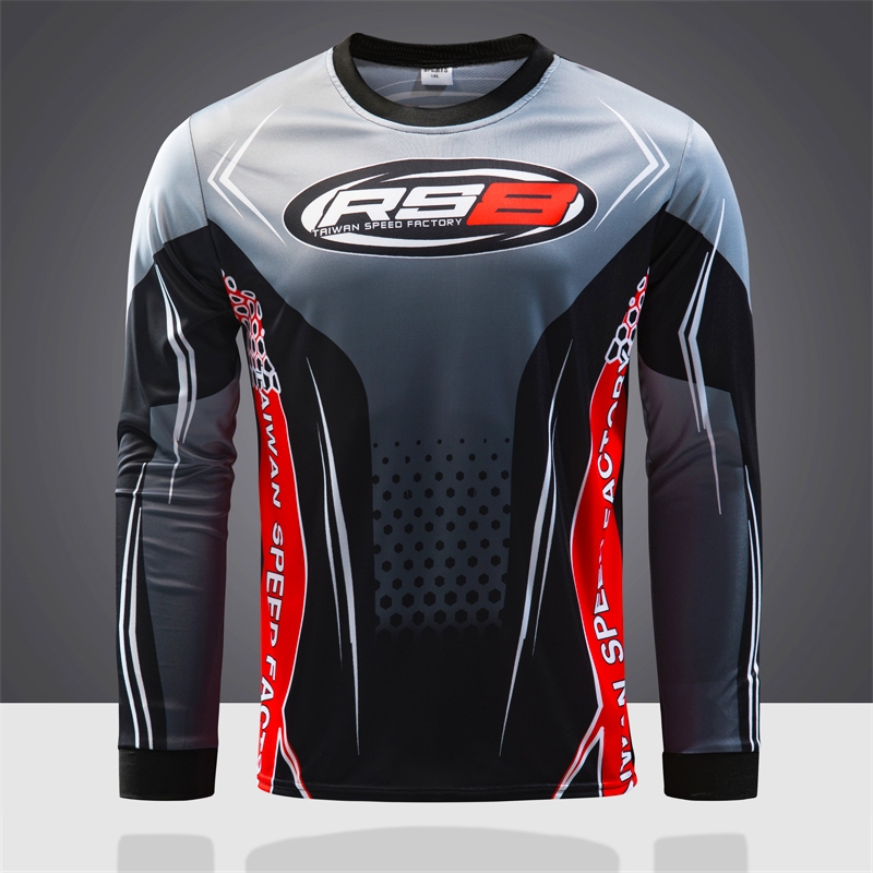 Motorcycle Jersey shirt Jerseys Long Sleeve cycling for men New style Bike Rider sports apparels ...