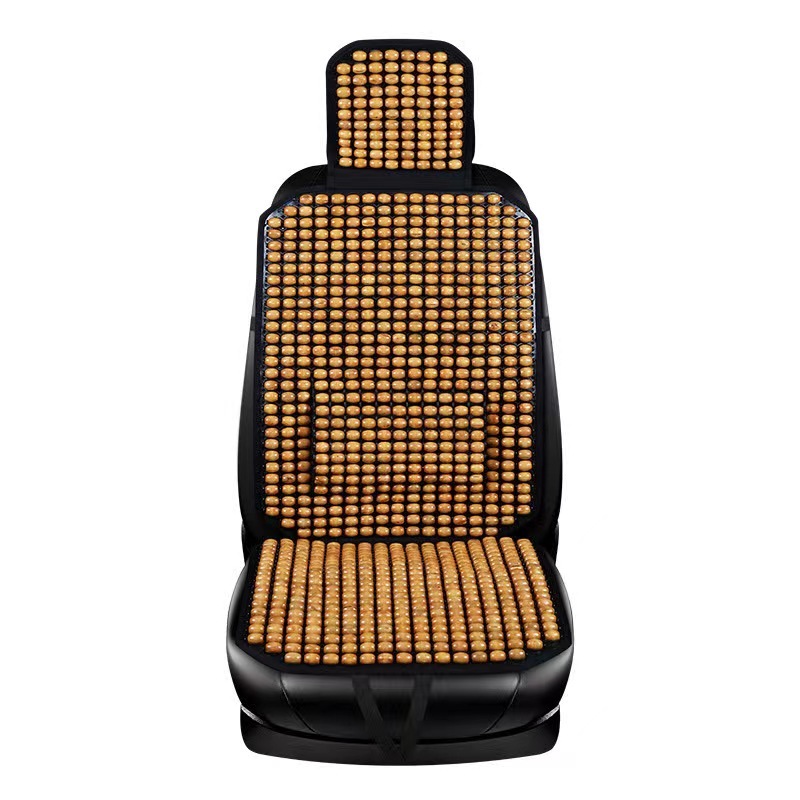 Car Universal Wooden bead car seat cushion heat dissipation and breathable car seat and backrest Shopee Philippines