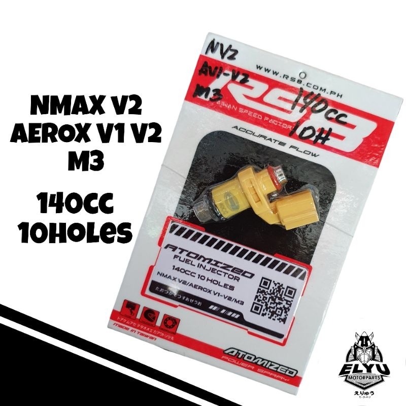 Nmax V2/ Aerox V1 V2 /M3 RS8 Performance Injector | Shopee Philippines