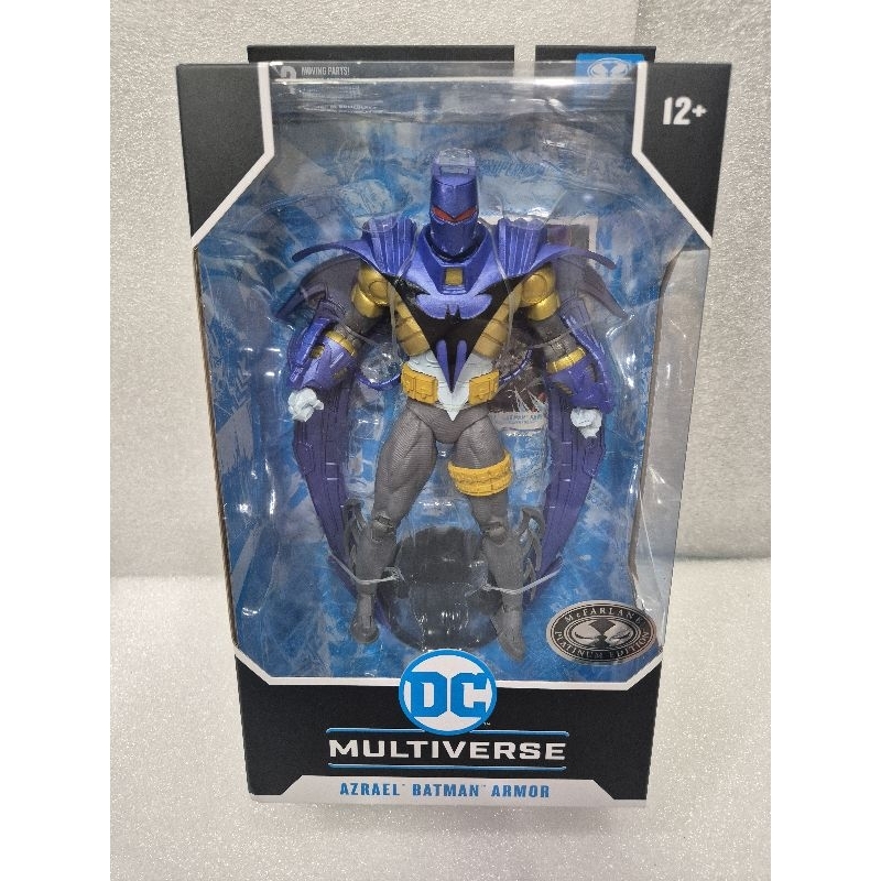 Mcfarlane Azrael Batman Armor PLATINUM DC Multiverse Knightsend | Shopee Philippines