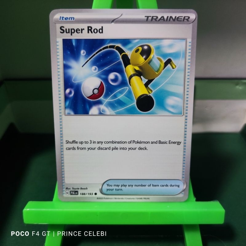 Pokemon TCG [Paldea Evolved] - Super Rod Trainer Card | Shopee Philippines