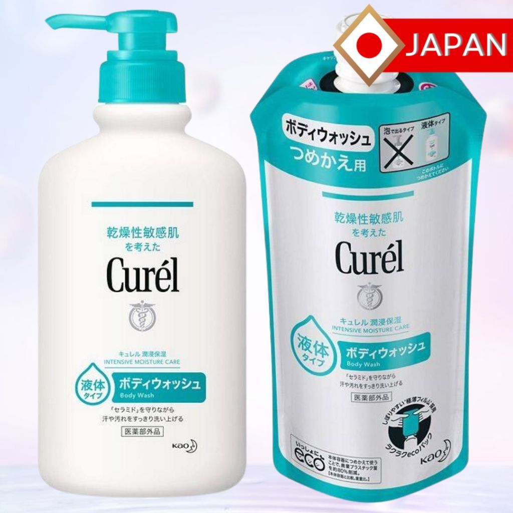 Kao Curel Body Wash (420mL / 340mL Refill) 【Direct From Japan】 | Shopee ...