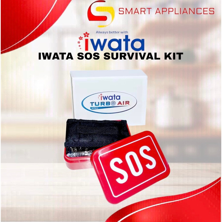 Iwata 6 IN 1 SOS Survival Kit | Shopee Philippines