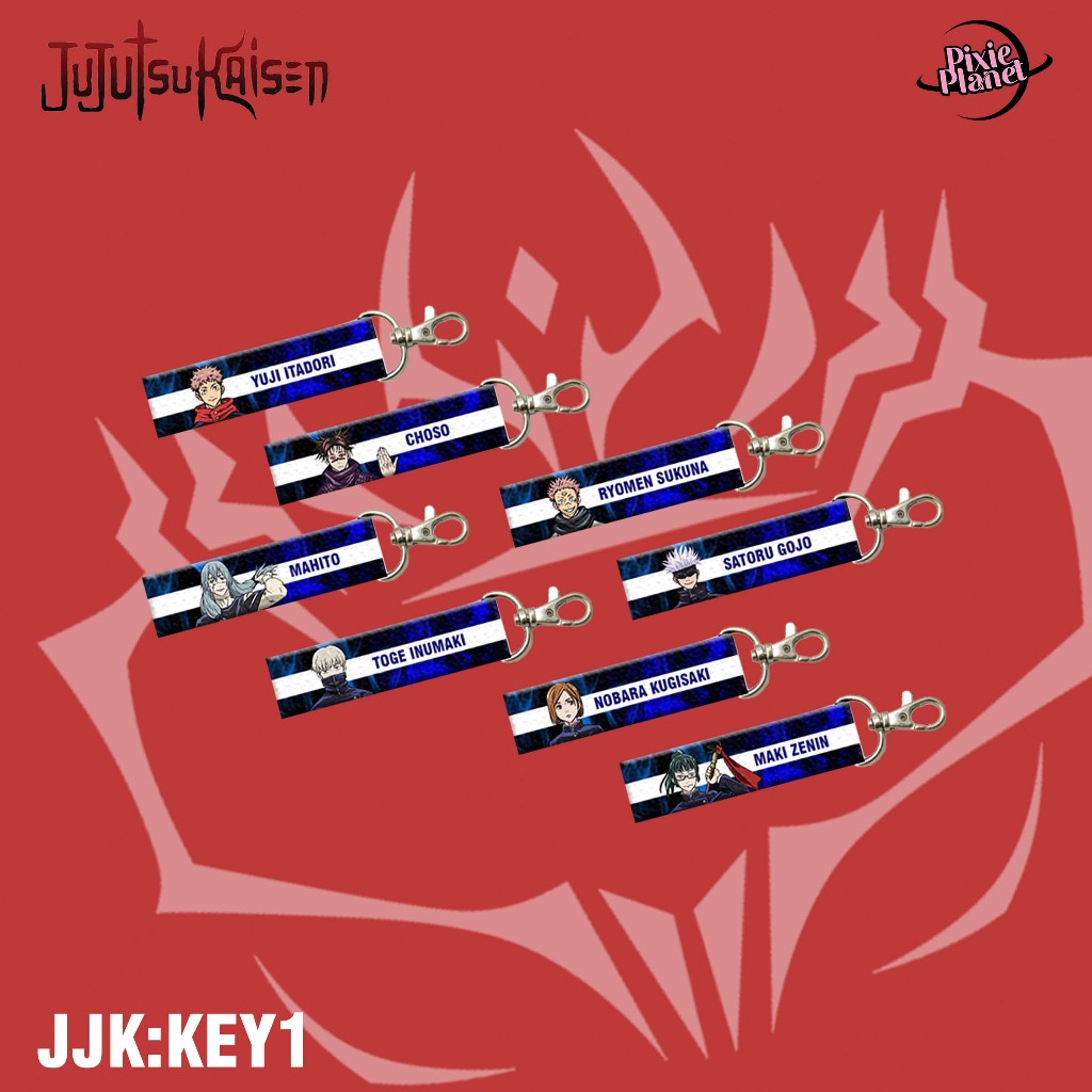 JUJUTSU KAISEN KEY HOLDER (JJK:KEY1) | Shopee Philippines