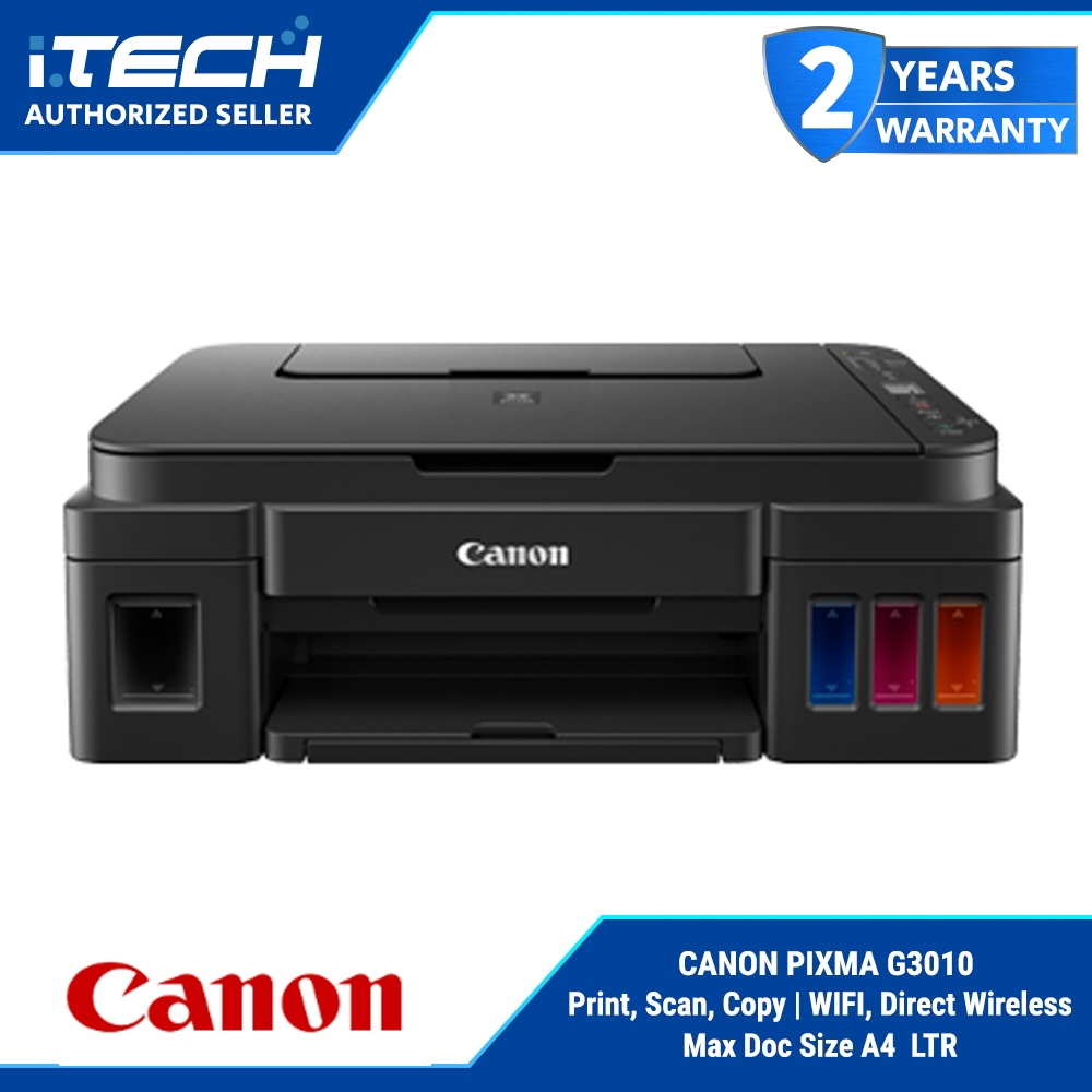 Canon Pixma G3010 | Print Scan Copy | Integrated Ink Tank System ...