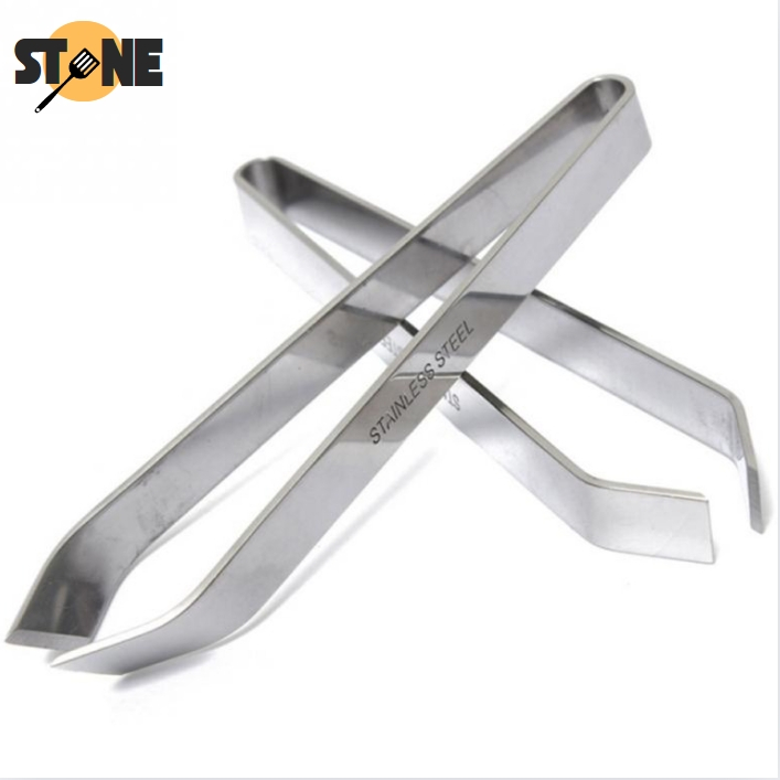 Stainless Steel Fish Bone Hair Removal Clip Nip Clamp Pincer Tweezers ...