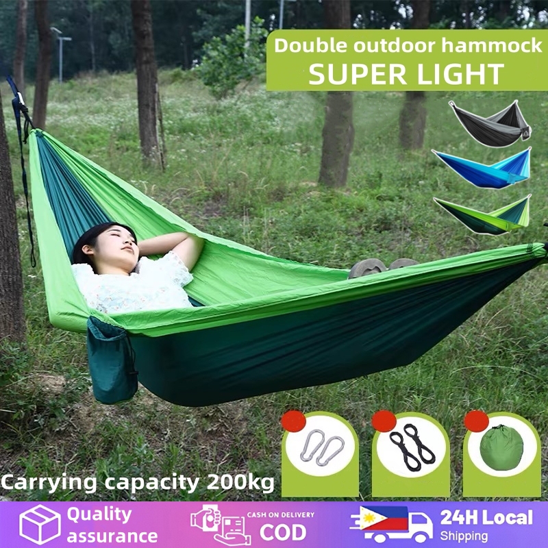 camping hammock duyan for adult big size outdoor portable lazy hitch ...